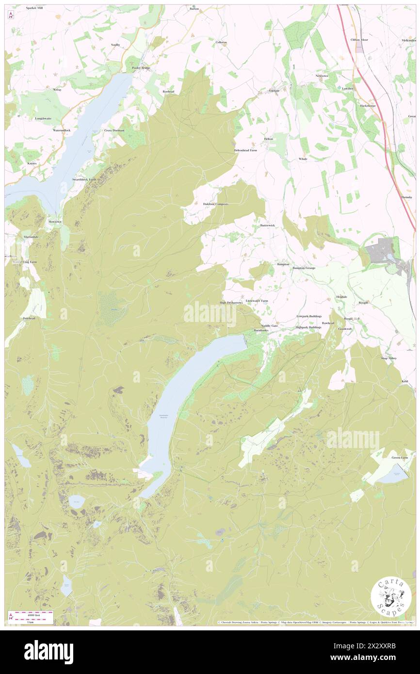 Bampton, Cumbria, GB, United Kingdom, England, N 54 33' 27'', S 2 45 ...