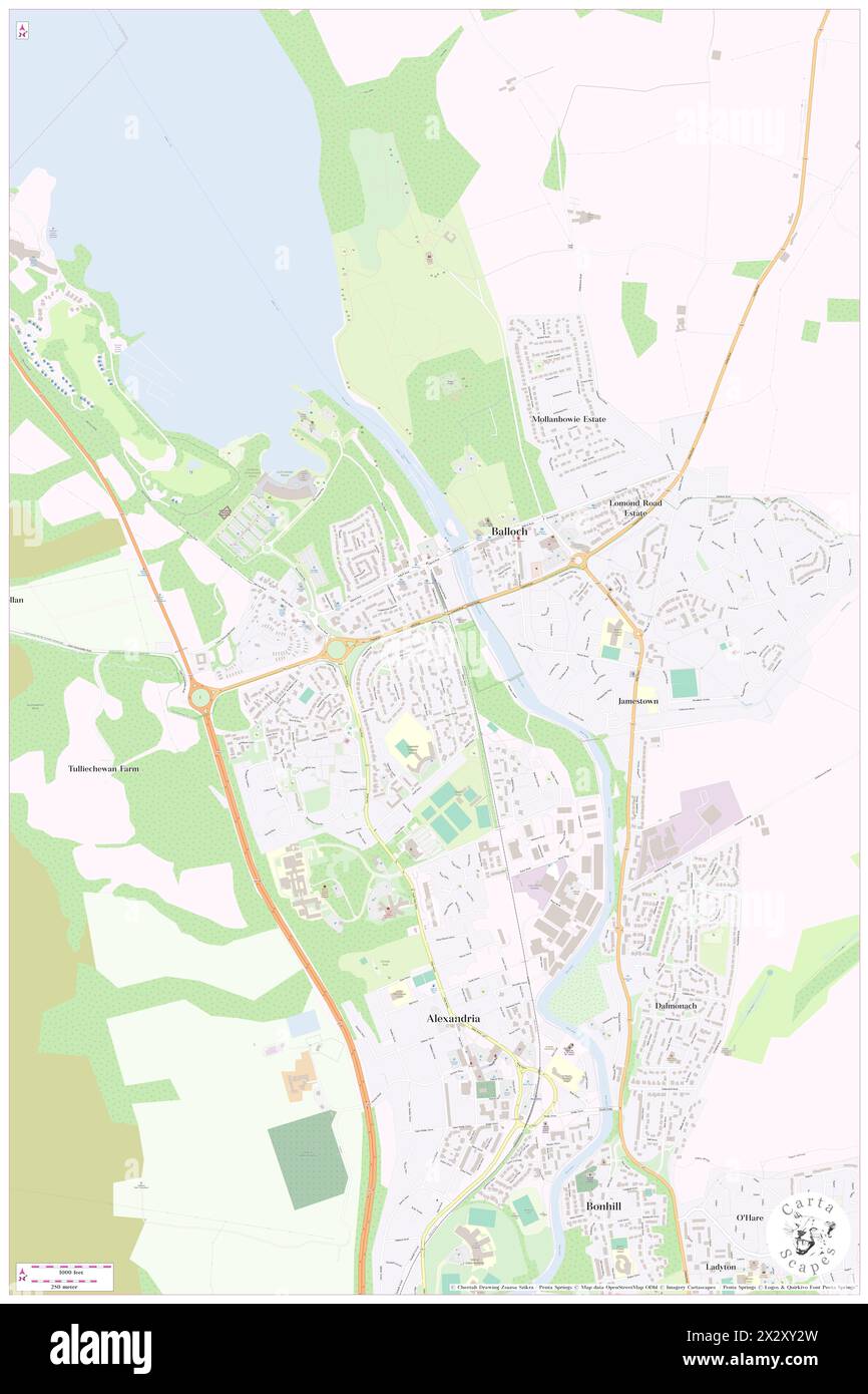 Balloch, West Dunbartonshire, GB, United Kingdom, Scotland, N 56 0' 0 ...