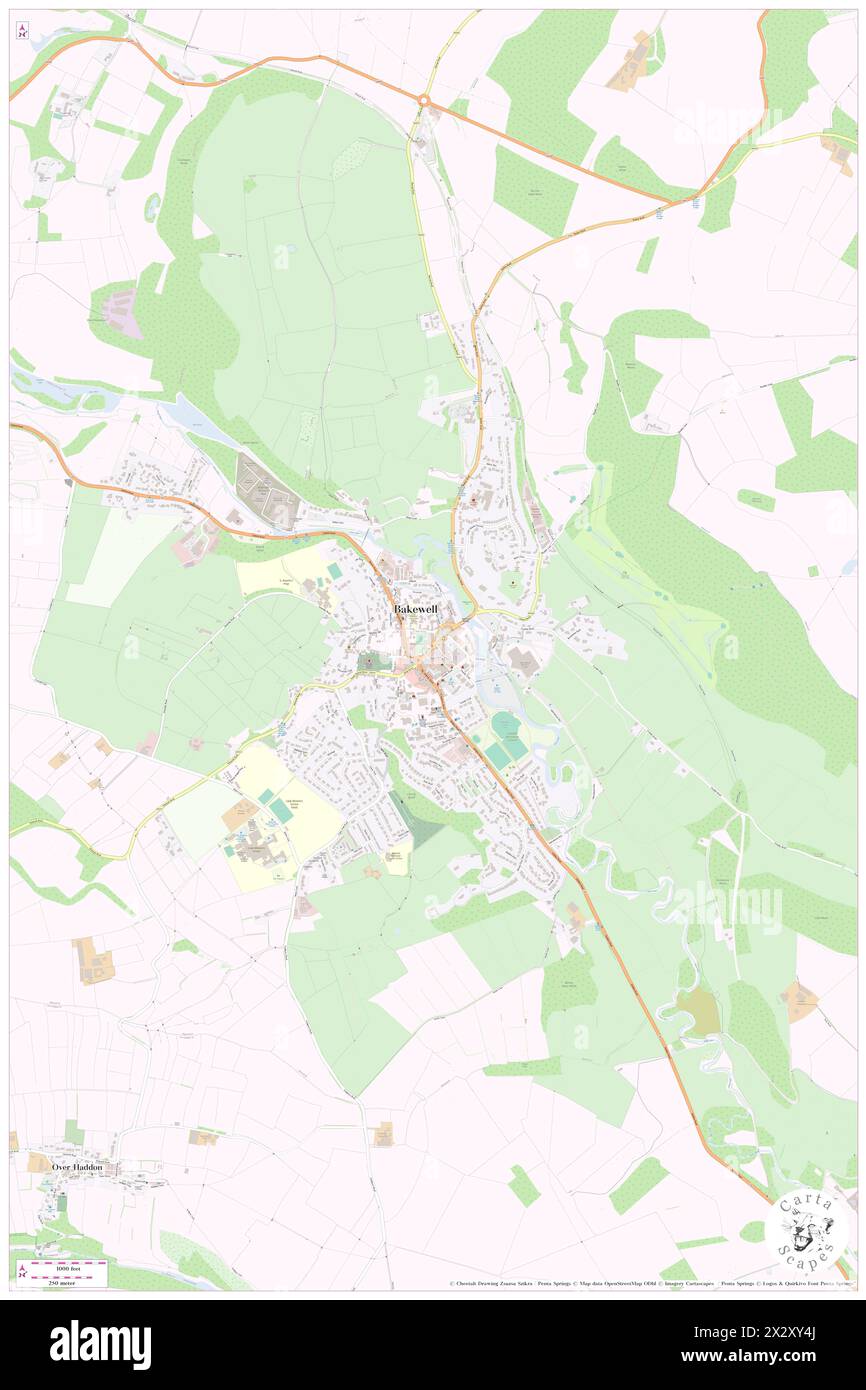 Bakewell, Derbyshire, GB, United Kingdom, England, N 53 12' 48'', S 1 ...