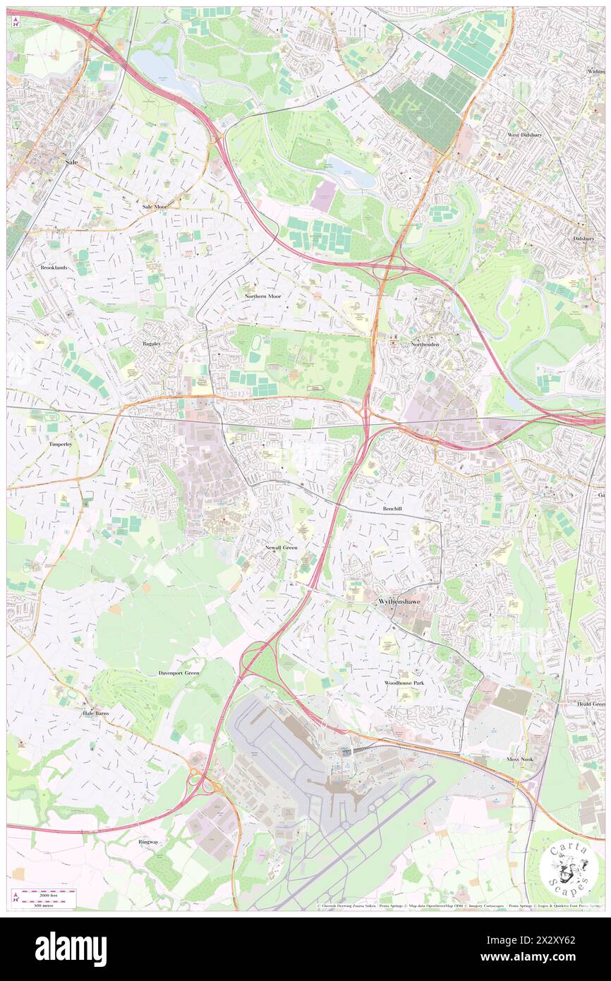 Baguley, Manchester, GB, United Kingdom, England, N 53 23' 40'', S 2 16 ...