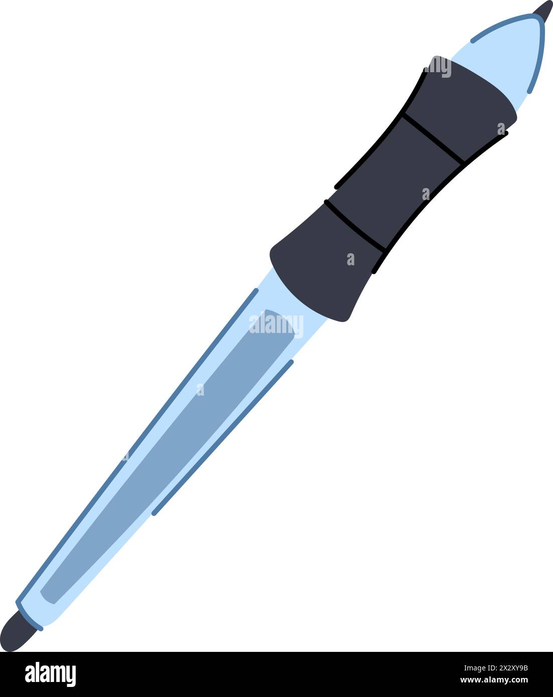 stylus digital pen cartoon vector illustration Stock Vector Image & Art ...