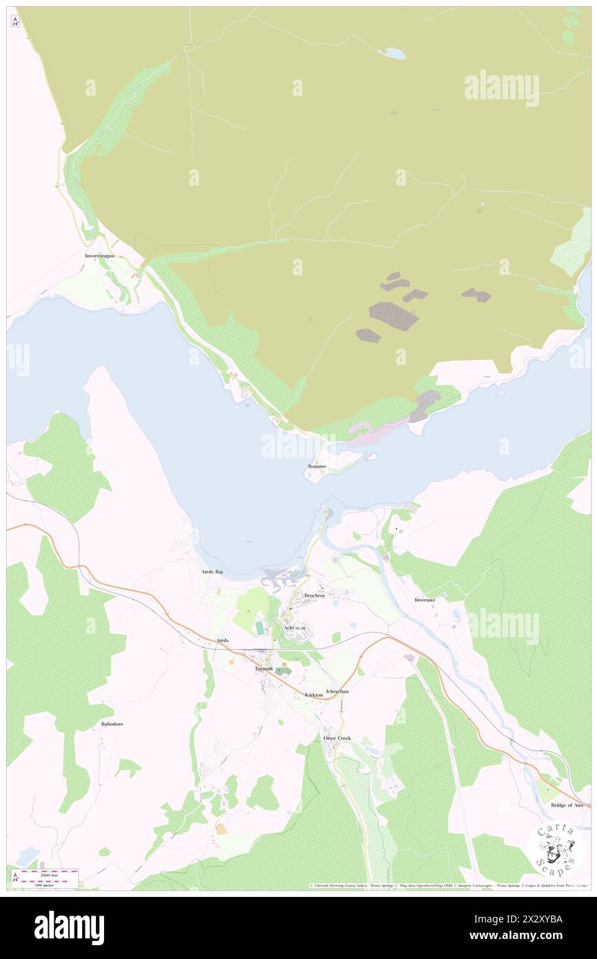 River Awe, Argyll and Bute, GB, United Kingdom, Scotland, N 56 27' 0 ...