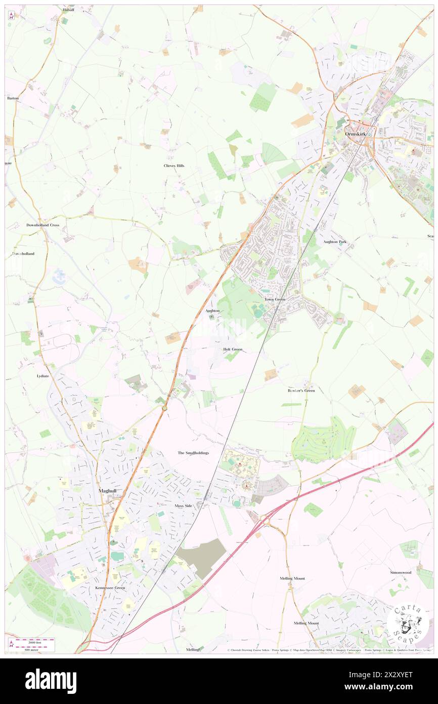 Aughton, Lancashire, GB, United Kingdom, England, N 53 32' 24'', S 2 55 ...