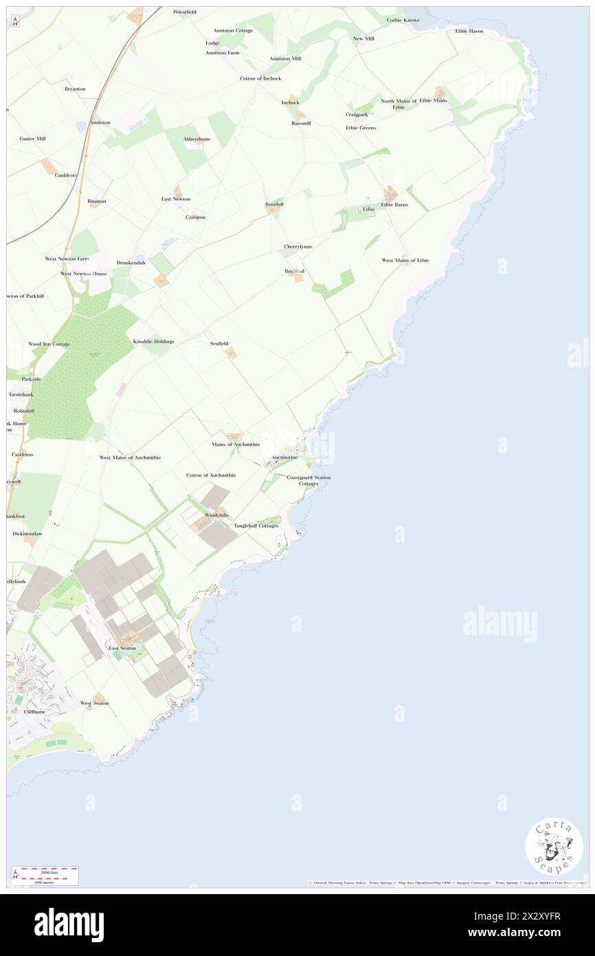 Auchmithie, Angus, GB, United Kingdom, Scotland, N 56 35' 23'', S 2 31 ...