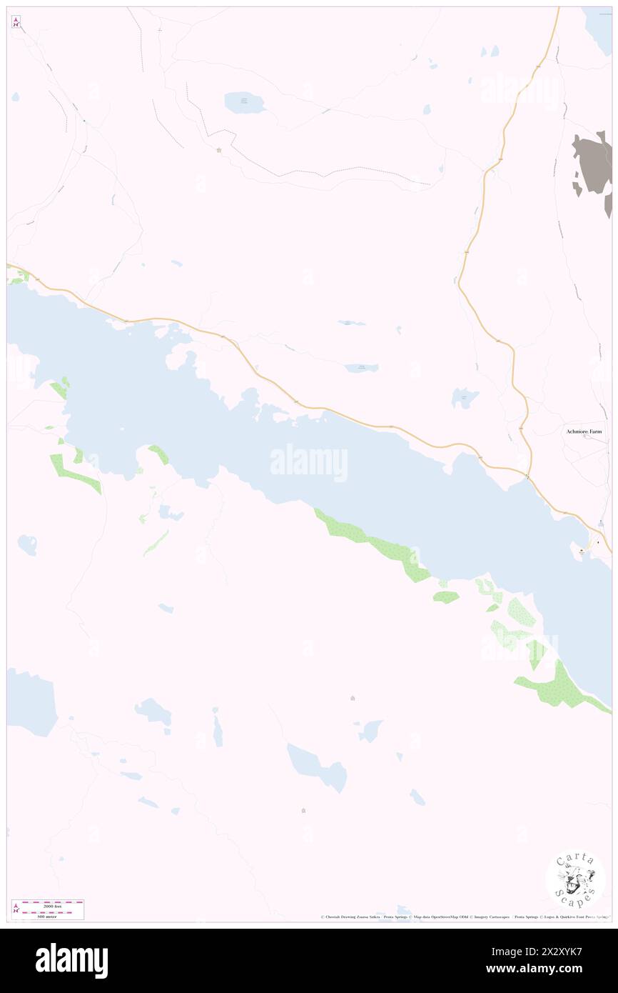 Loch Assynt, Highland, GB, United Kingdom, Scotland, N 58 10' 26'', S 5 ...