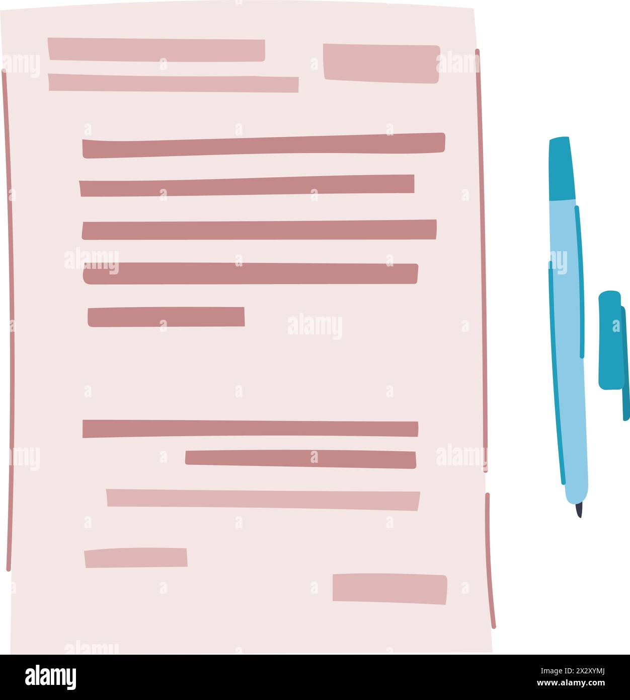 loss financial statement cartoon vector illustration Stock Vector Image ...