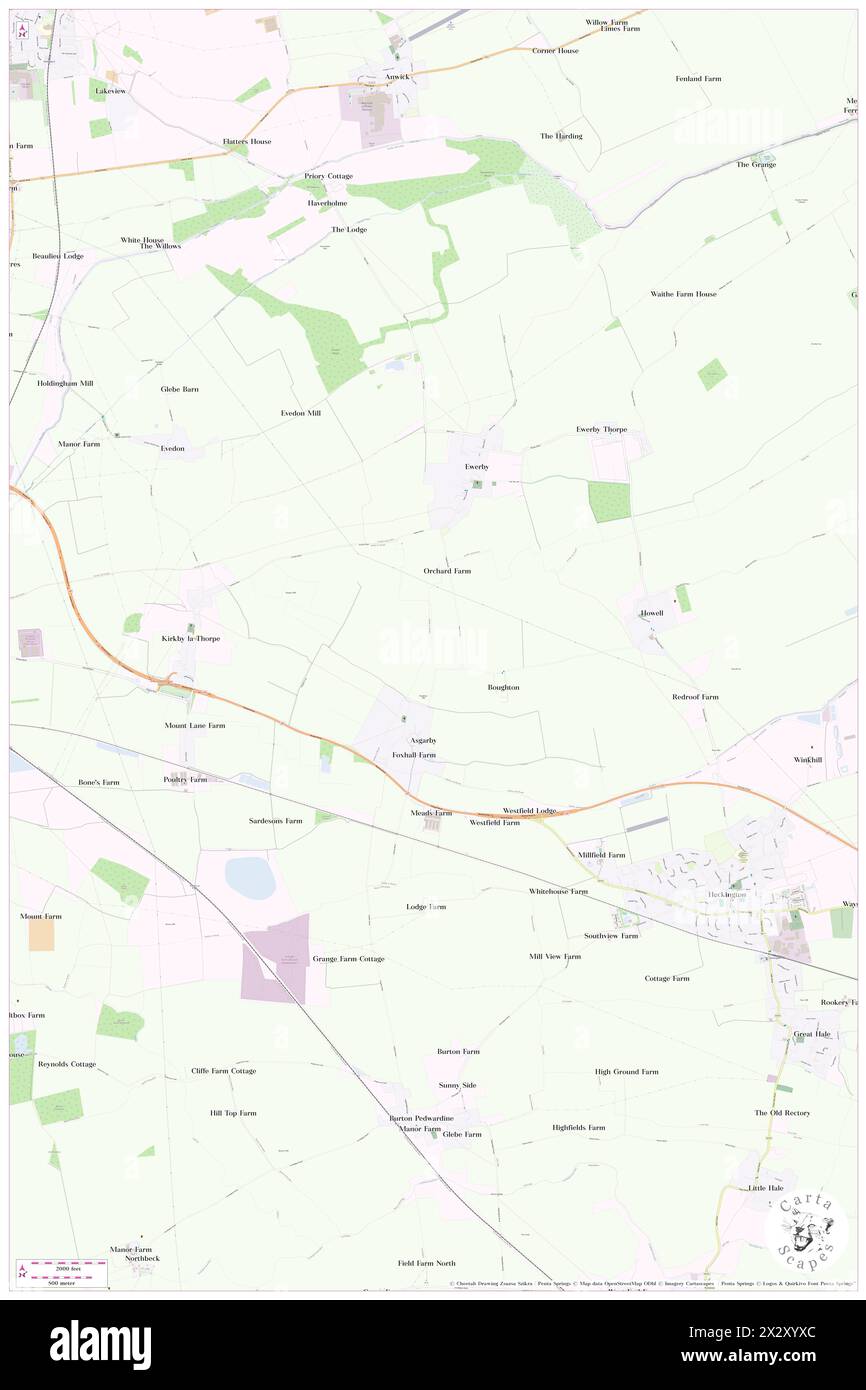 Asgarby, Lincolnshire, GB, United Kingdom, England, N 52 59' 56'', S 0 ...