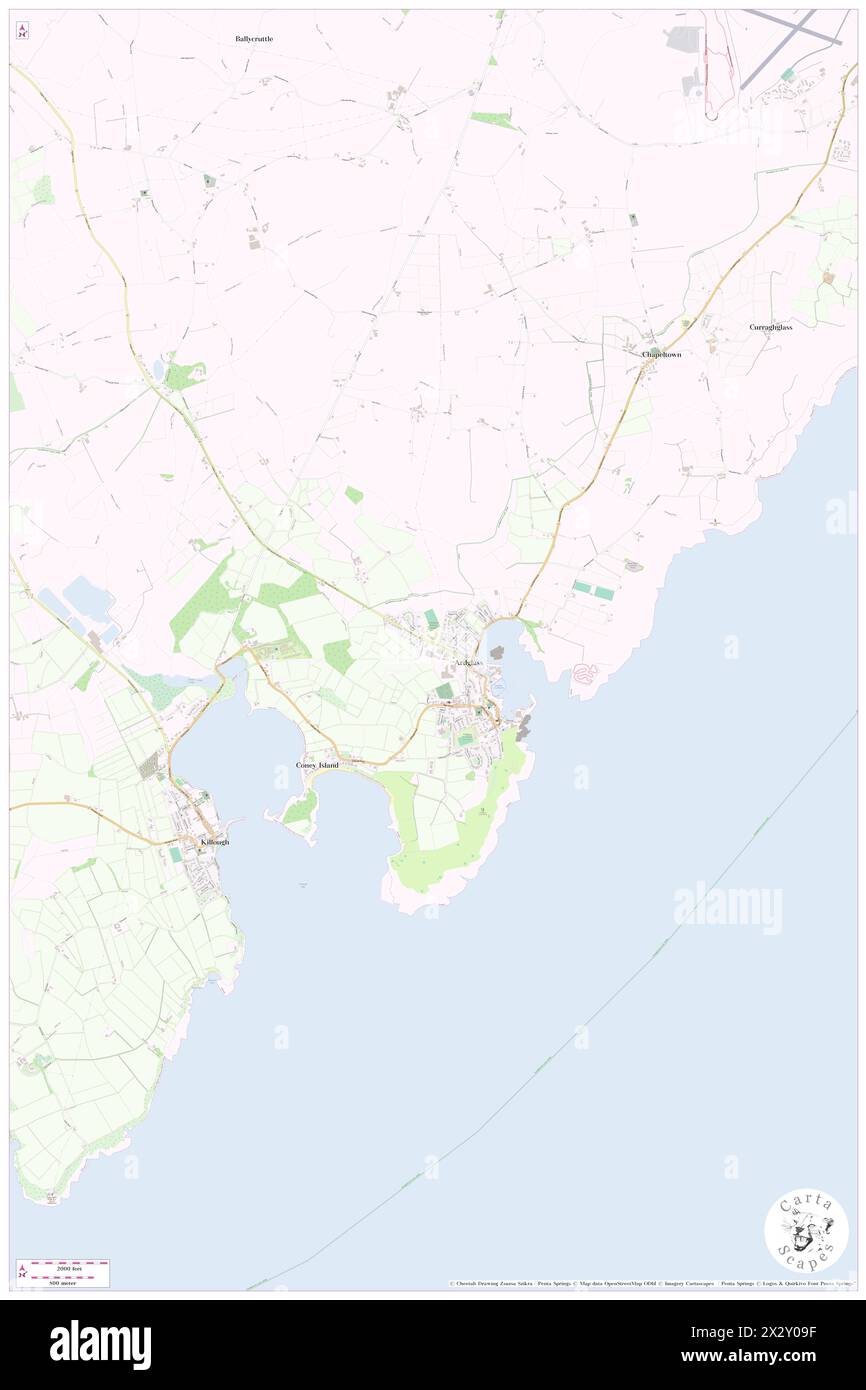 Map of newry Cut Out Stock Images & Pictures - Alamy