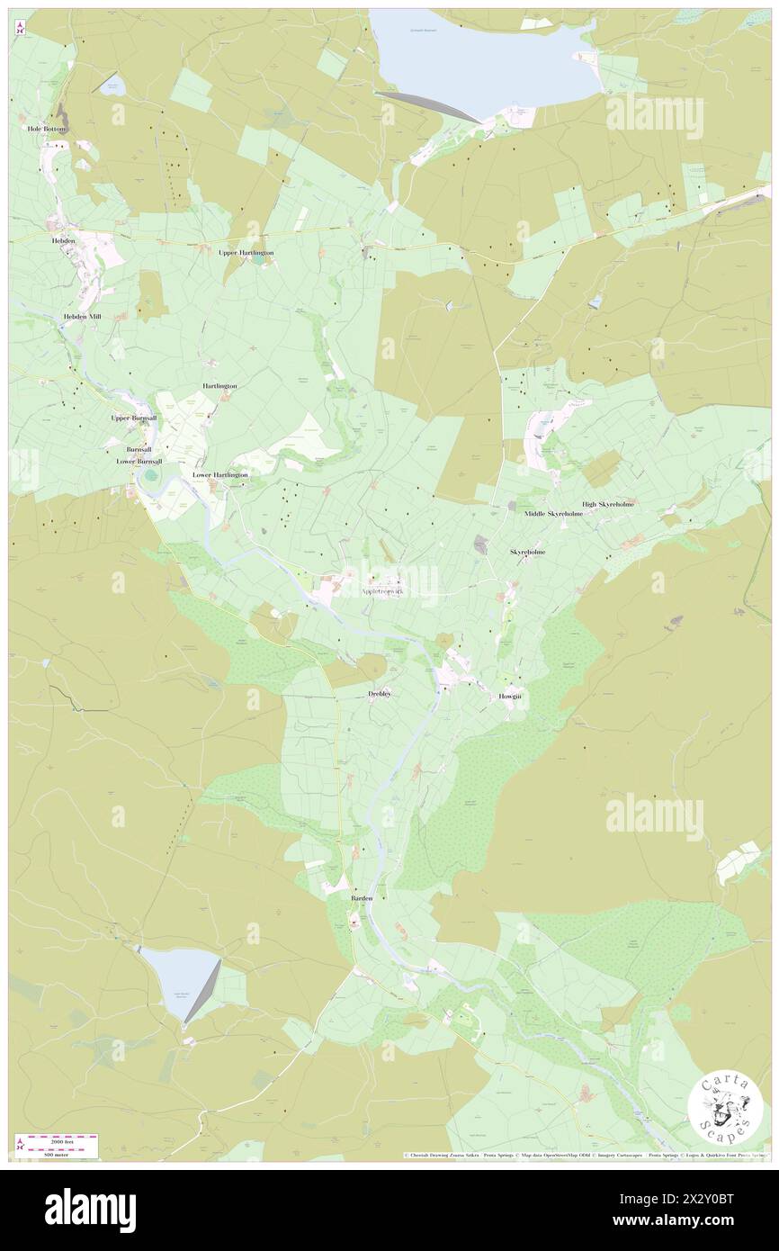 Appletreewick yorkshire Cut Out Stock Images & Pictures - Alamy