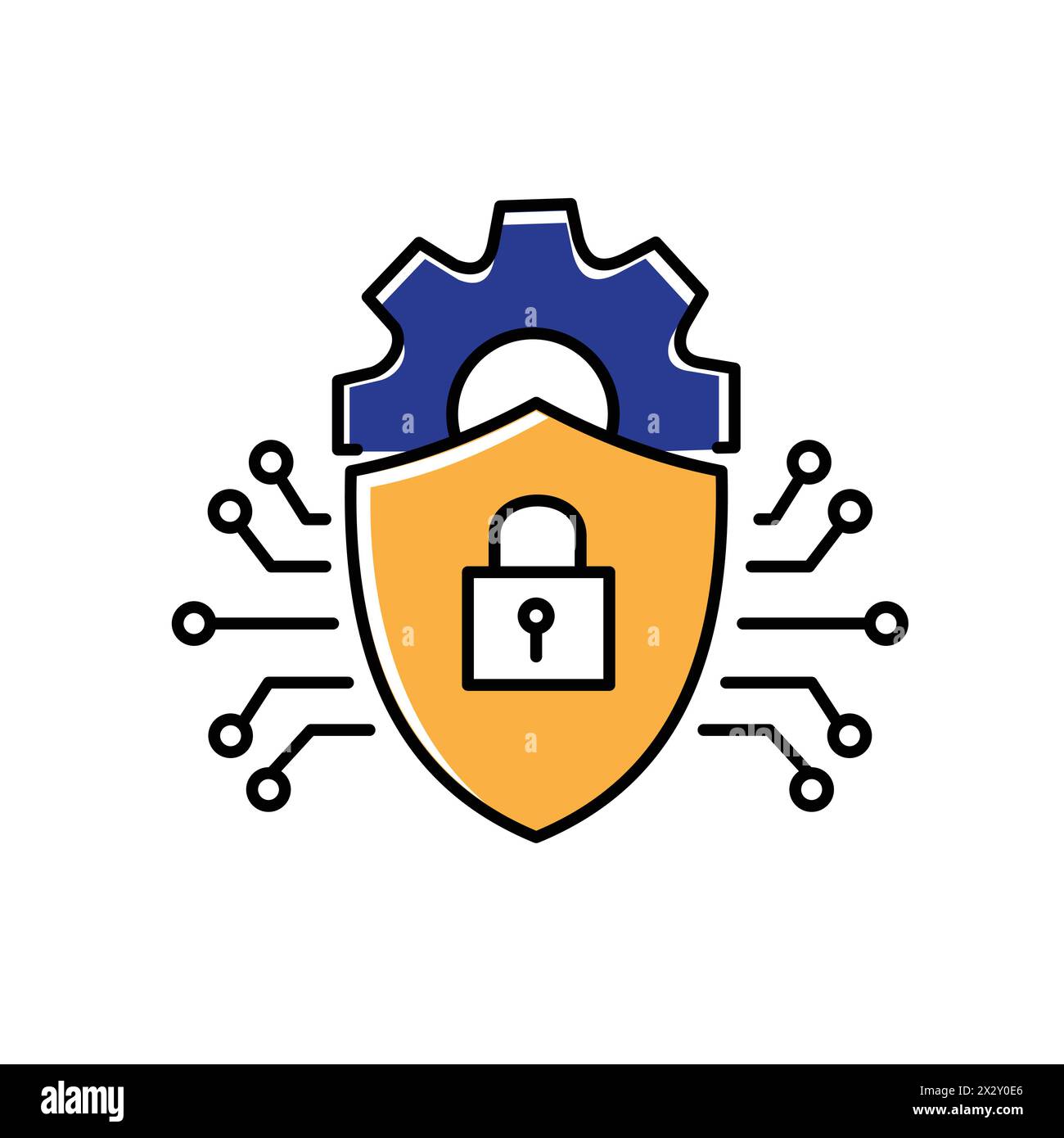 Intrusion detection icons hi-res stock photography and images - Alamy