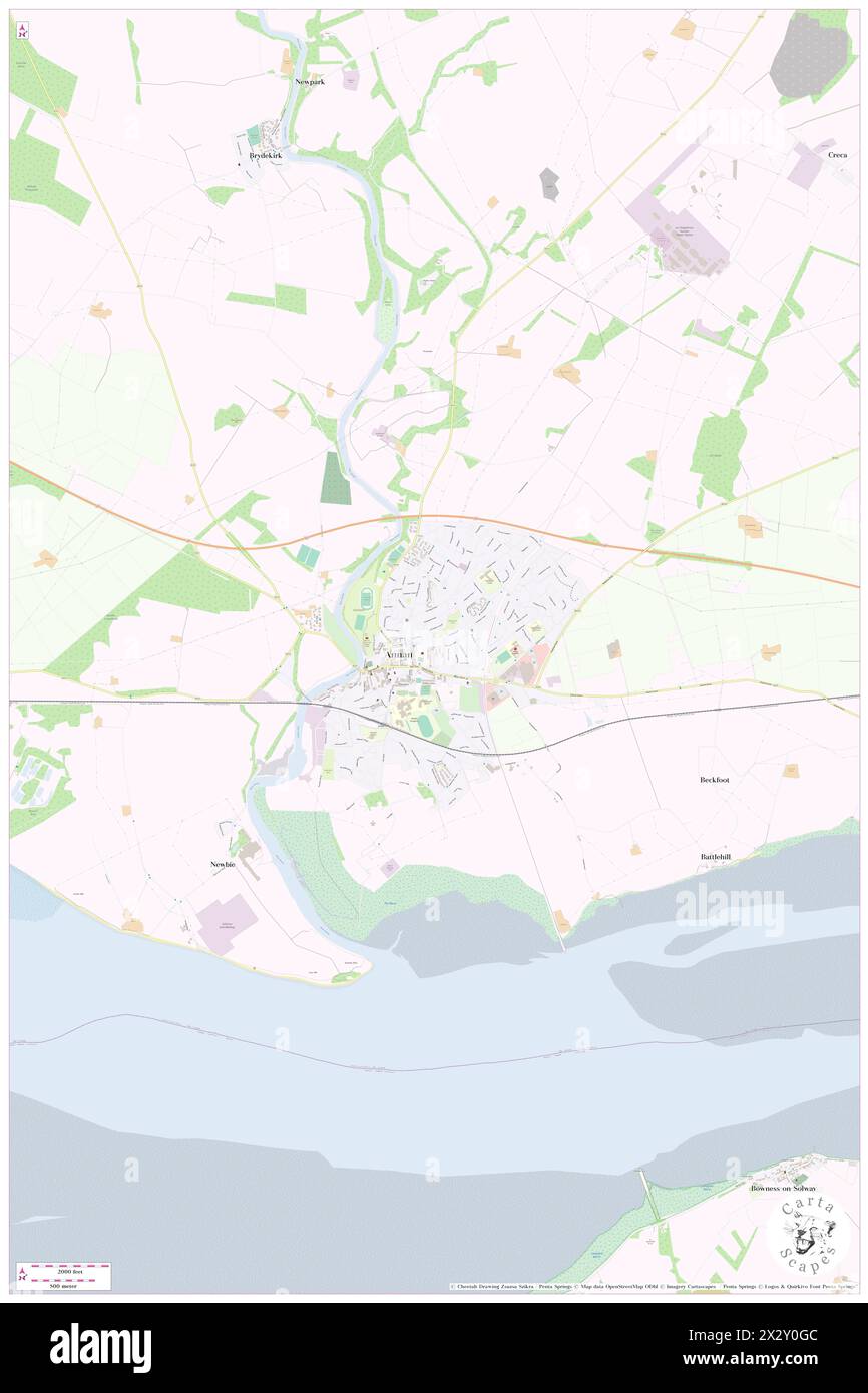 Map of dumfries and galloway hi-res stock photography and images - Alamy