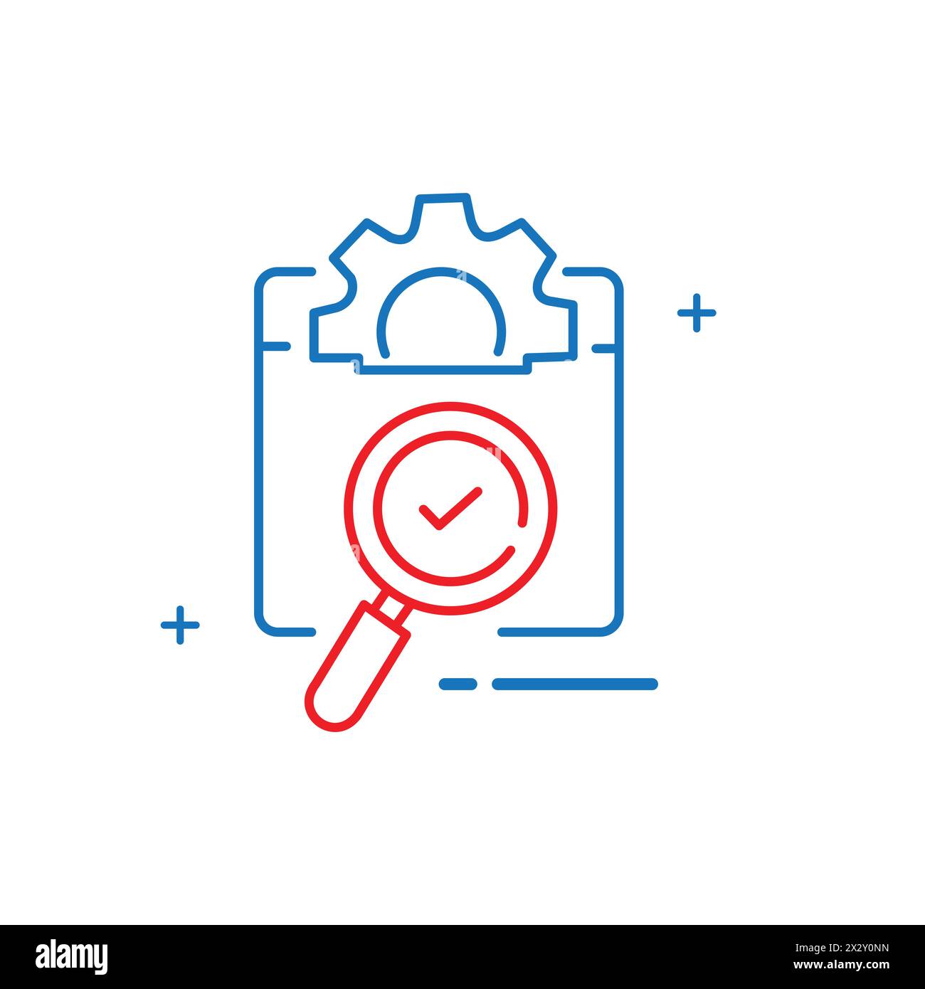 Ensuring Product Quality And Quality Assurance Vector Icon Design Stock ...