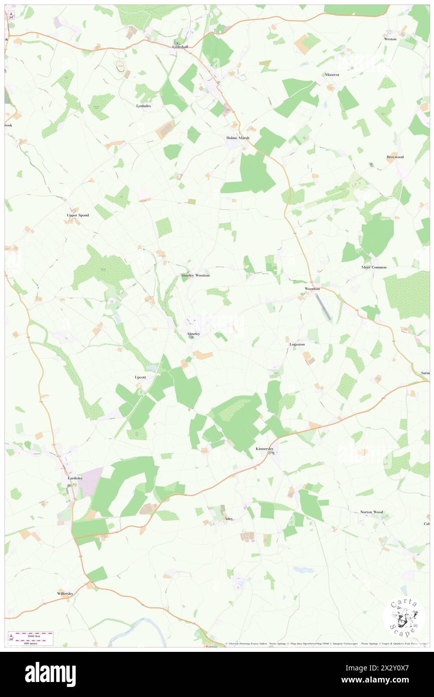 Almeley, Herefordshire, GB, United Kingdom, England, N 52 9' 32'', S 2 ...