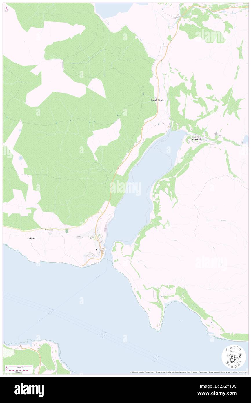 Loch Aline, Highland, GB, United Kingdom, Scotland, N 56 32' 59'', S 5 ...