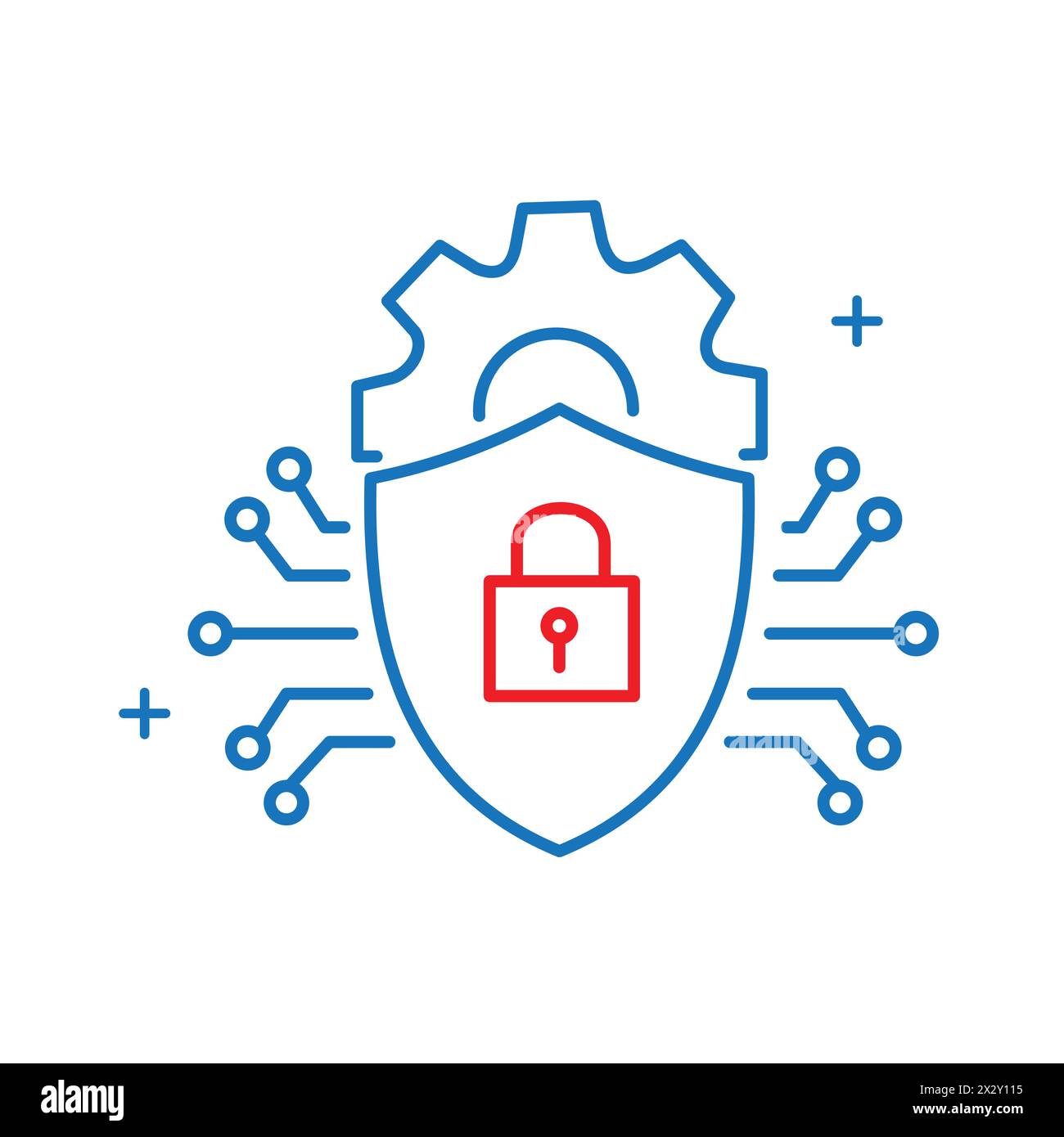Intrusion detection icons hi-res stock photography and images - Alamy
