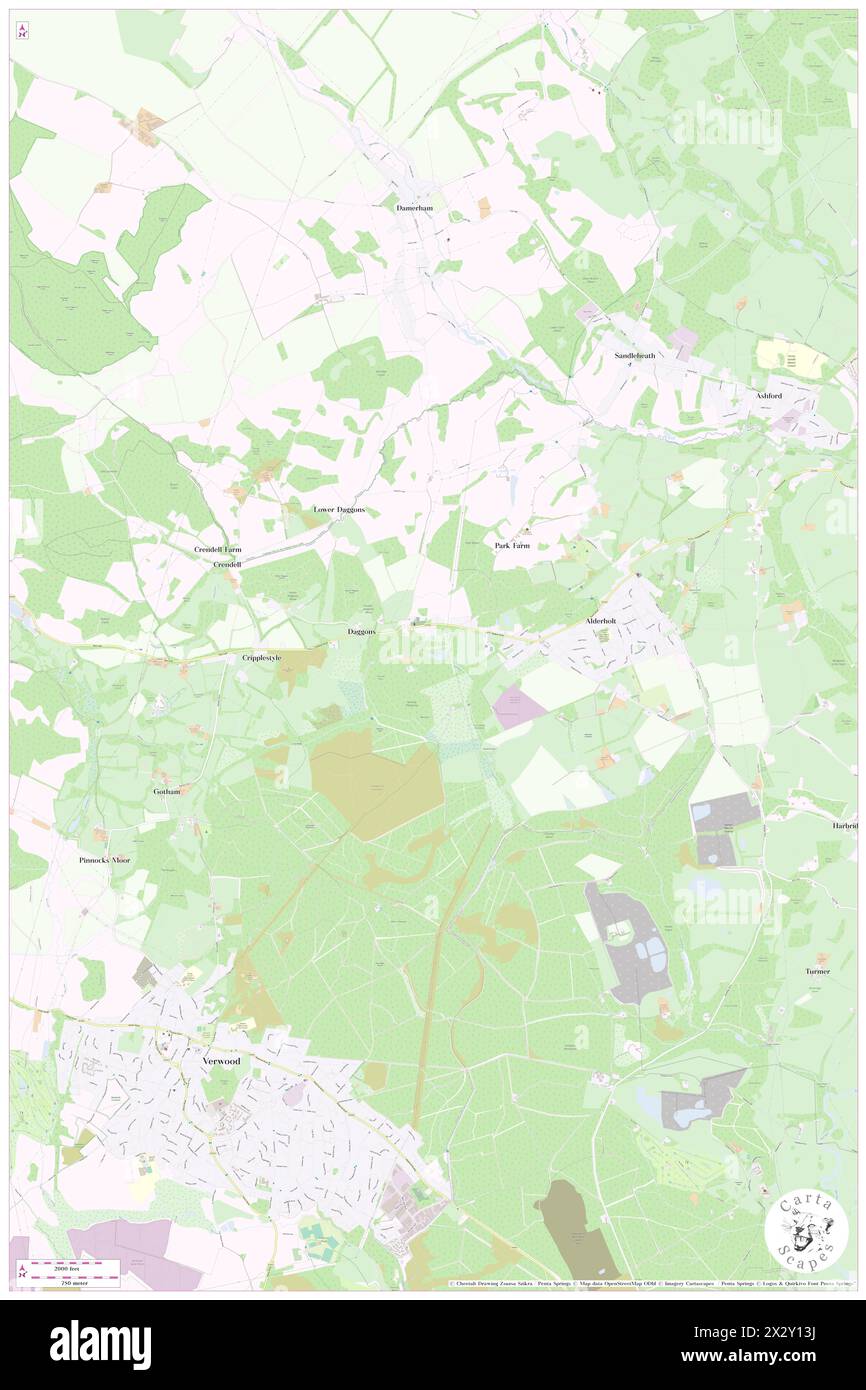 Alderholt, Dorset, GB, United Kingdom, England, N 50 54' 43'', S 1 49 ...