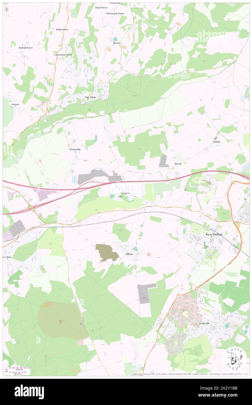 Addington, Kent, GB, United Kingdom, England, N 51 18' 24'', N 0 22' 25 ...