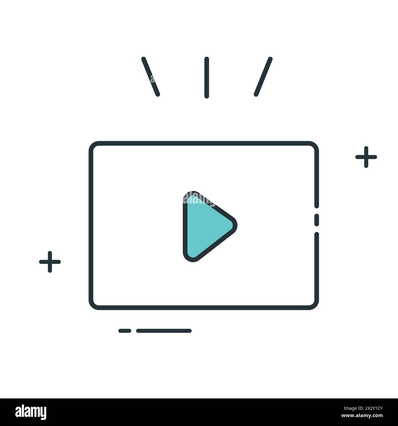 Video prediction symbols Stock Vector Images - Alamy