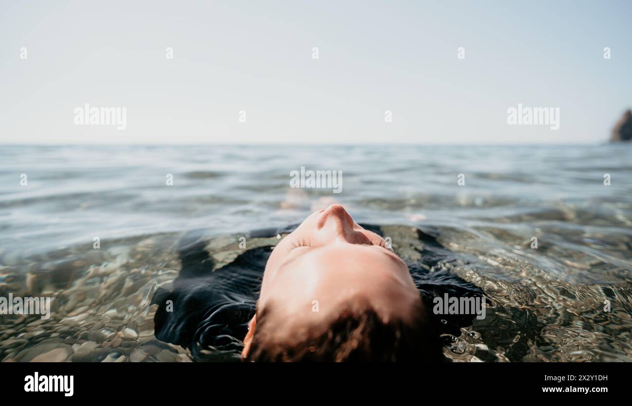 Slow motion closeup woman swimming hi-res stock photography and images ...