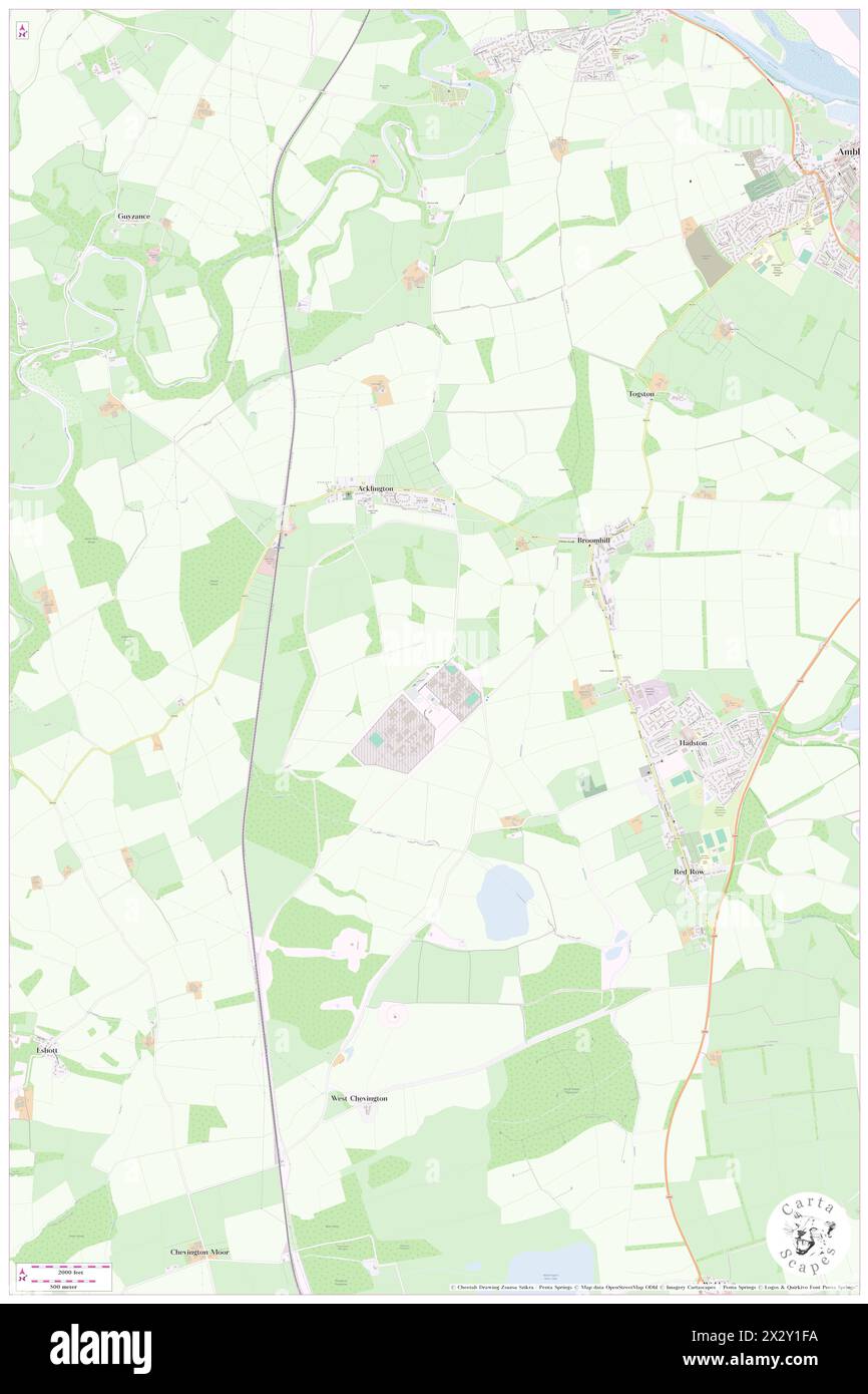 Acklington, Northumberland, GB, United Kingdom, England, N 55 17' 59 ...