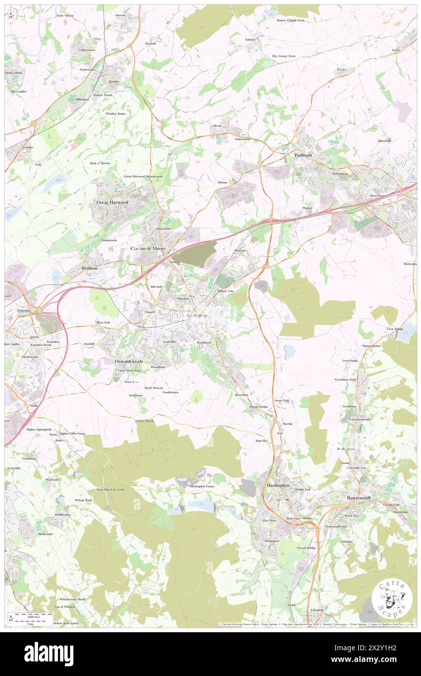Accrington, Lancashire, GB, United Kingdom, England, N 53 45' 13'', S 2 ...