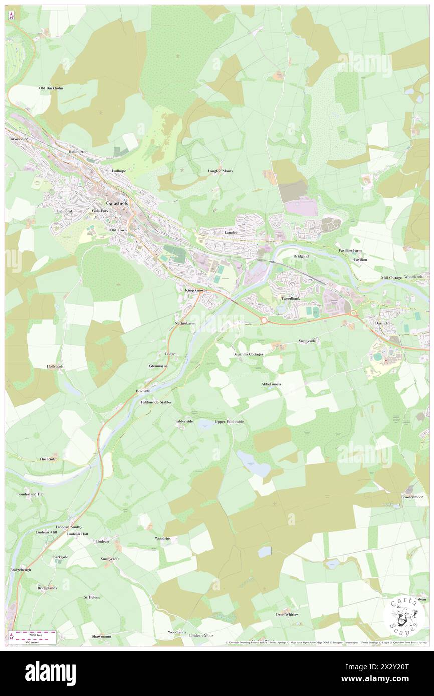 Abbotsford map hi-res stock photography and images - Alamy