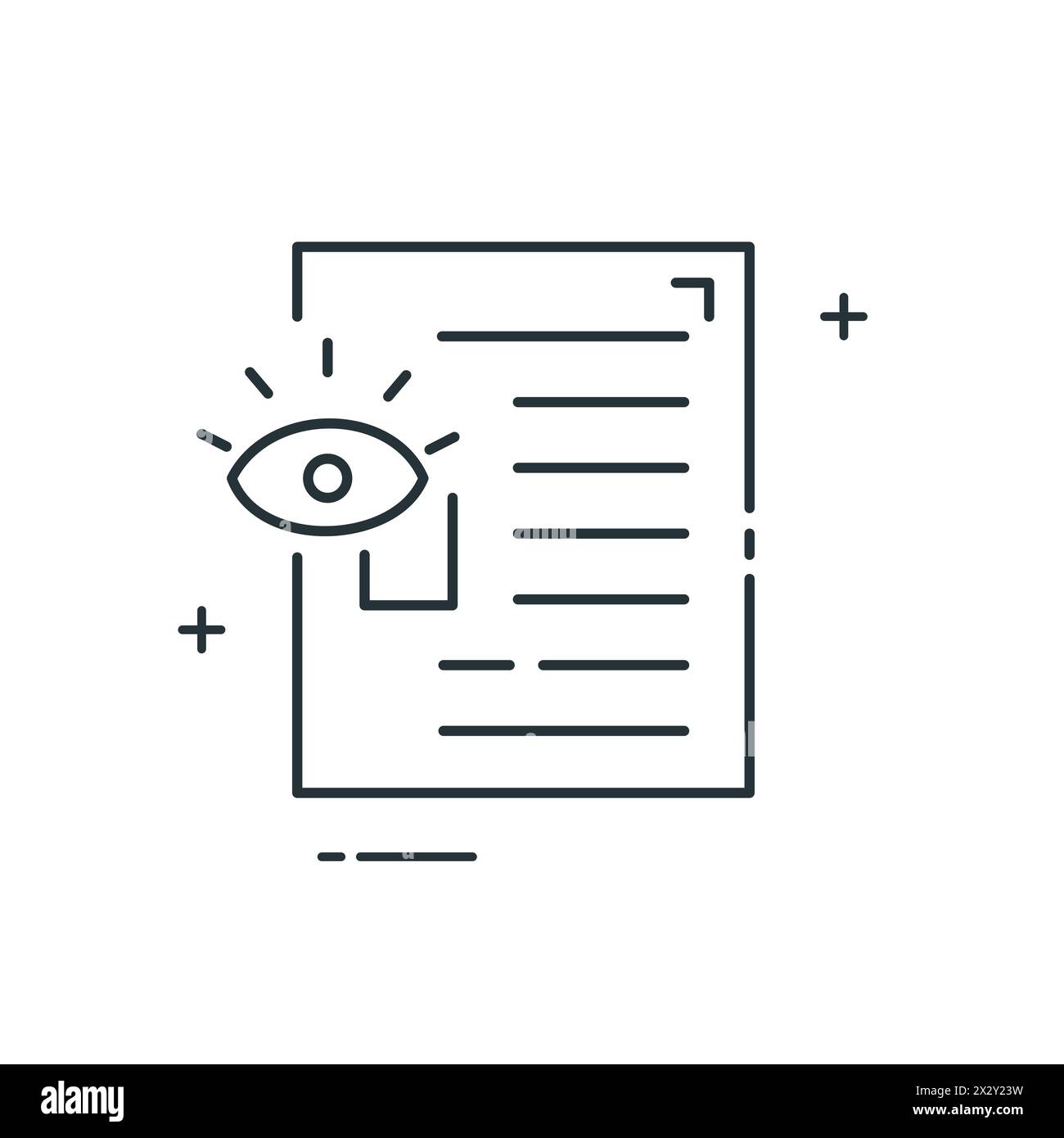 Visual content symbols hi-res stock photography and images - Alamy