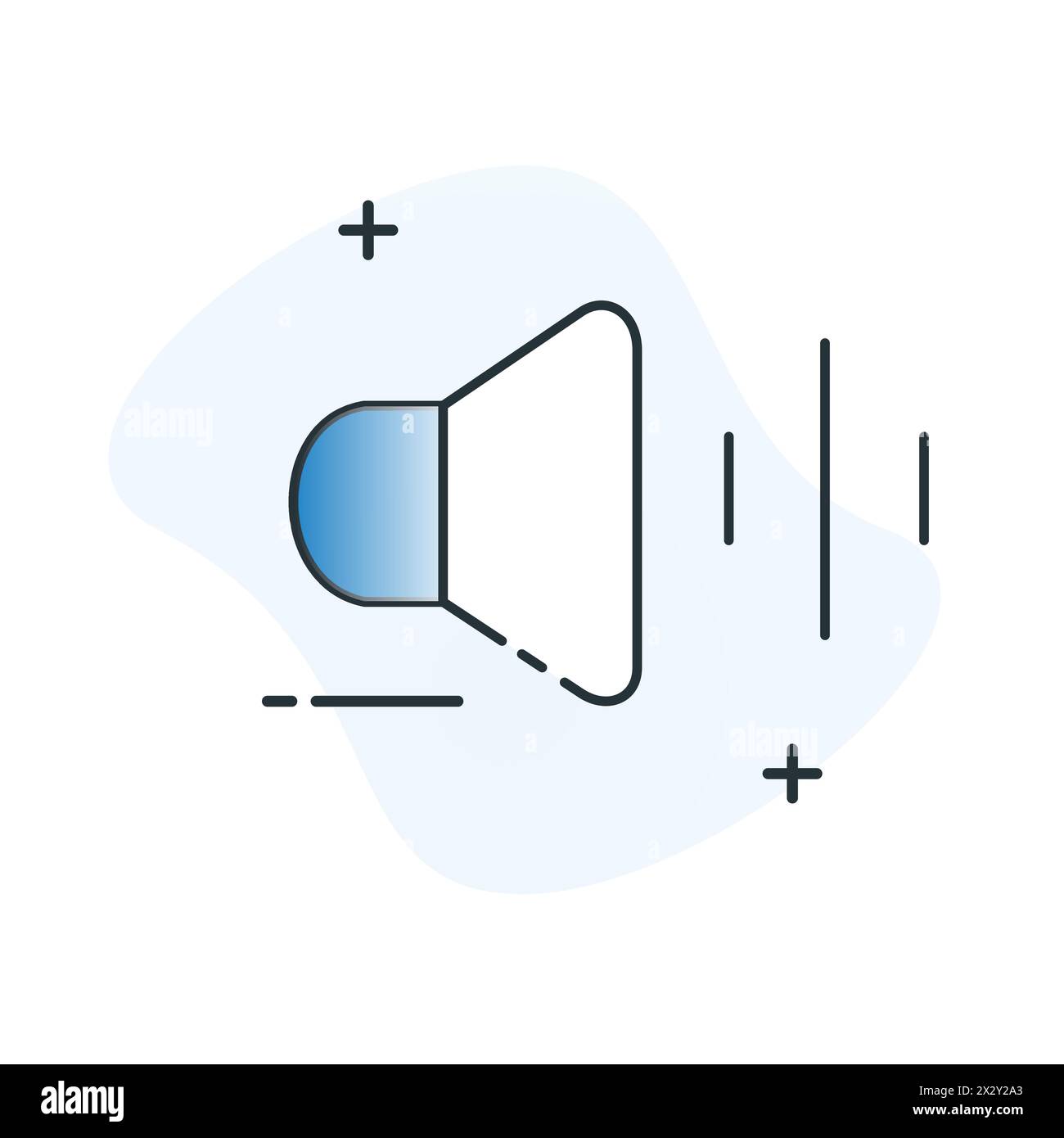 Audio Generation Digital Audio Synthesis Vector Icon Design Stock ...