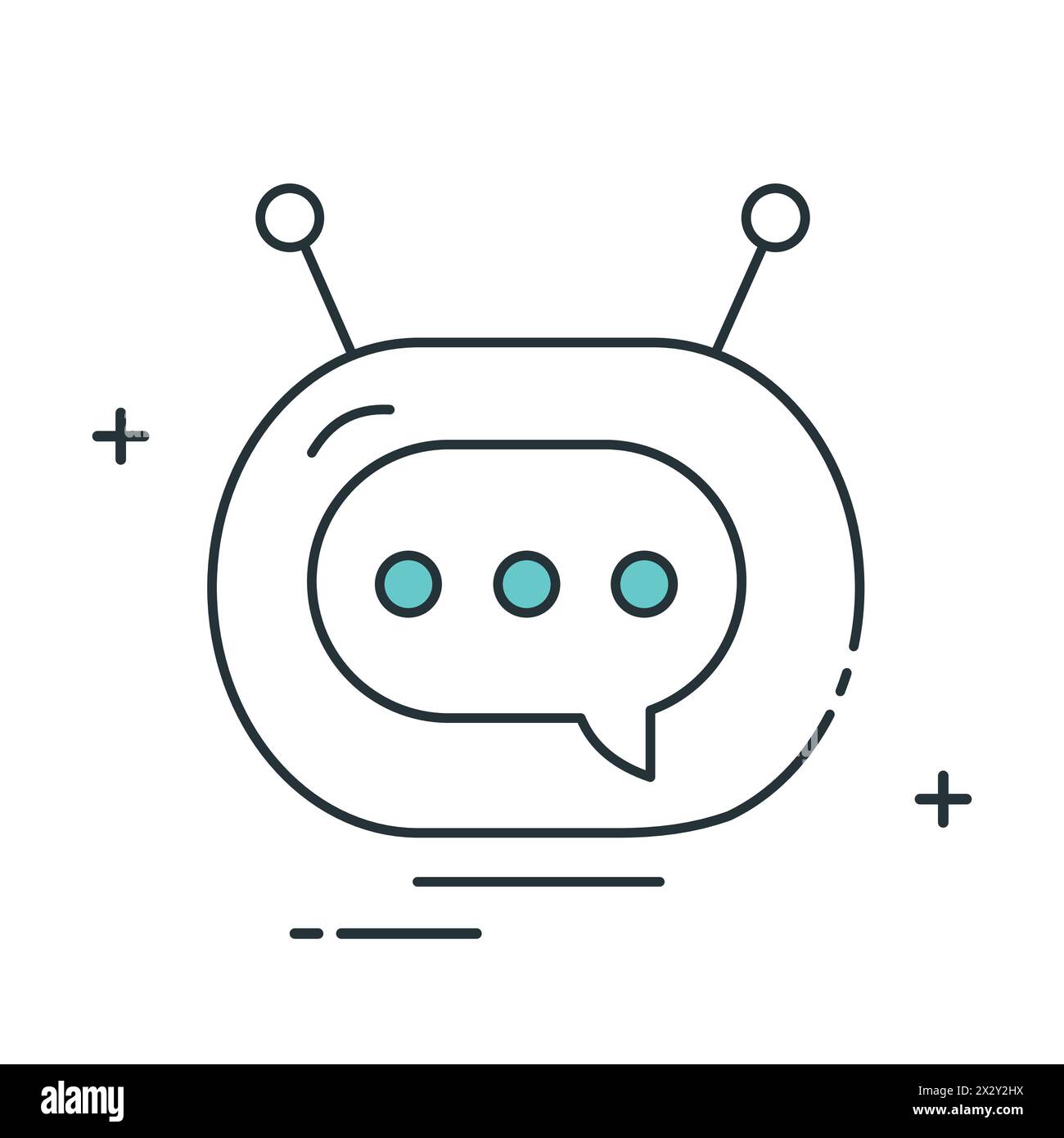 Ai chatbot icons Cut Out Stock Images & Pictures - Alamy