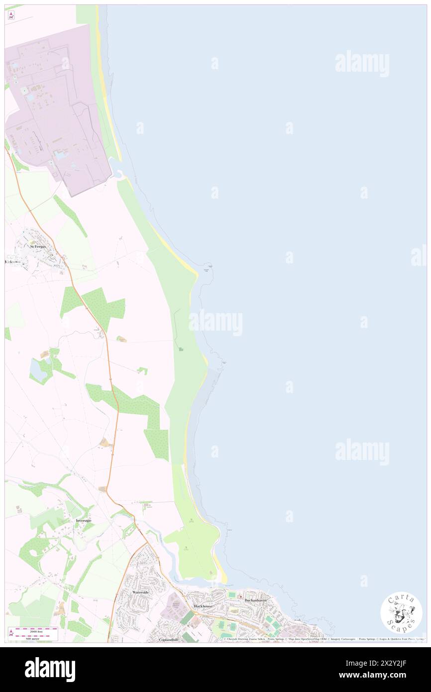 Scotstown map Cut Out Stock Images & Pictures - Alamy