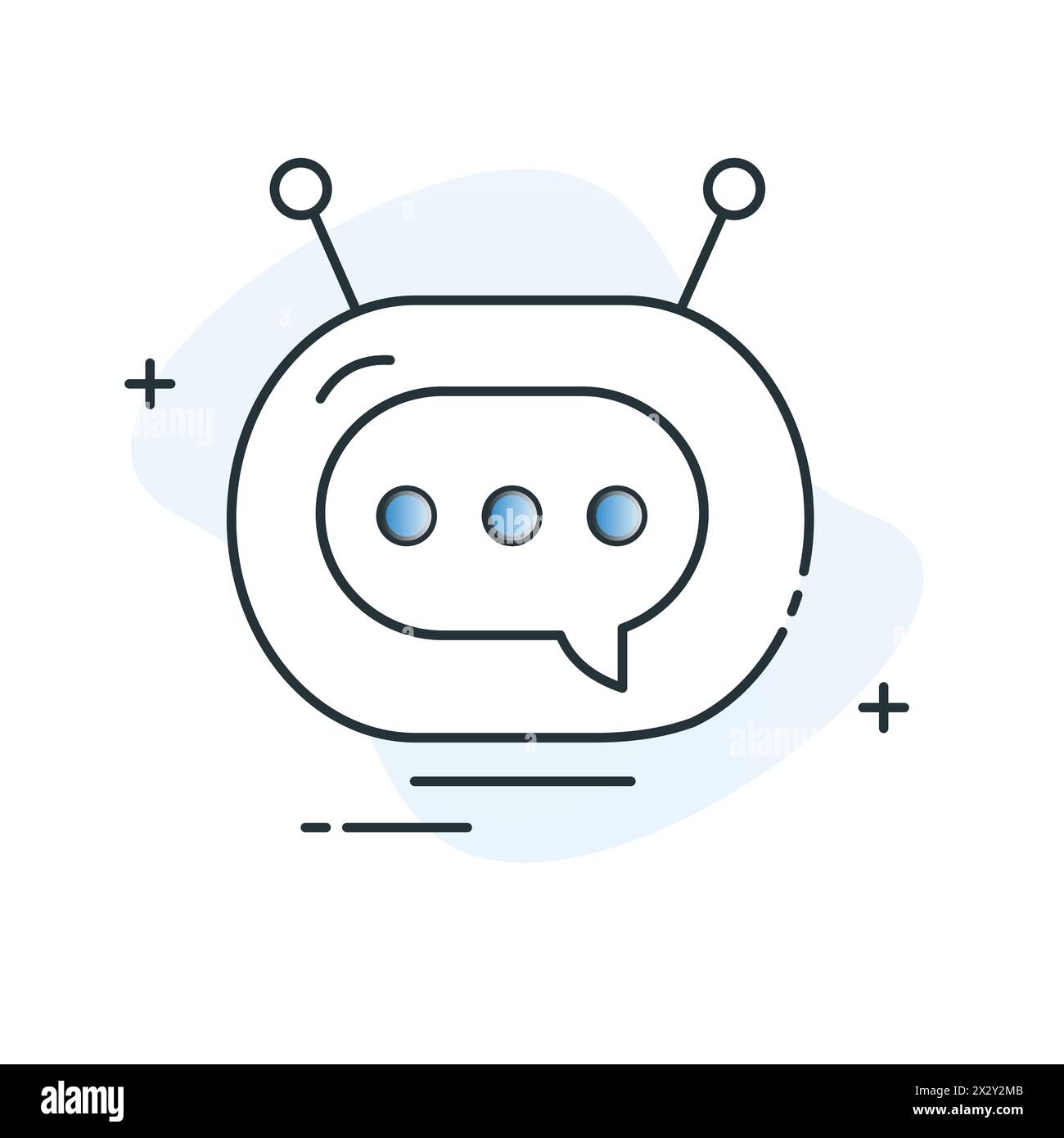 AI Chatbot Assistance Vector Icon Design Stock Vector Image & Art - Alamy AI Chatbot Assistance Vector Icon Design Stock Vector Image & Art - Alamy