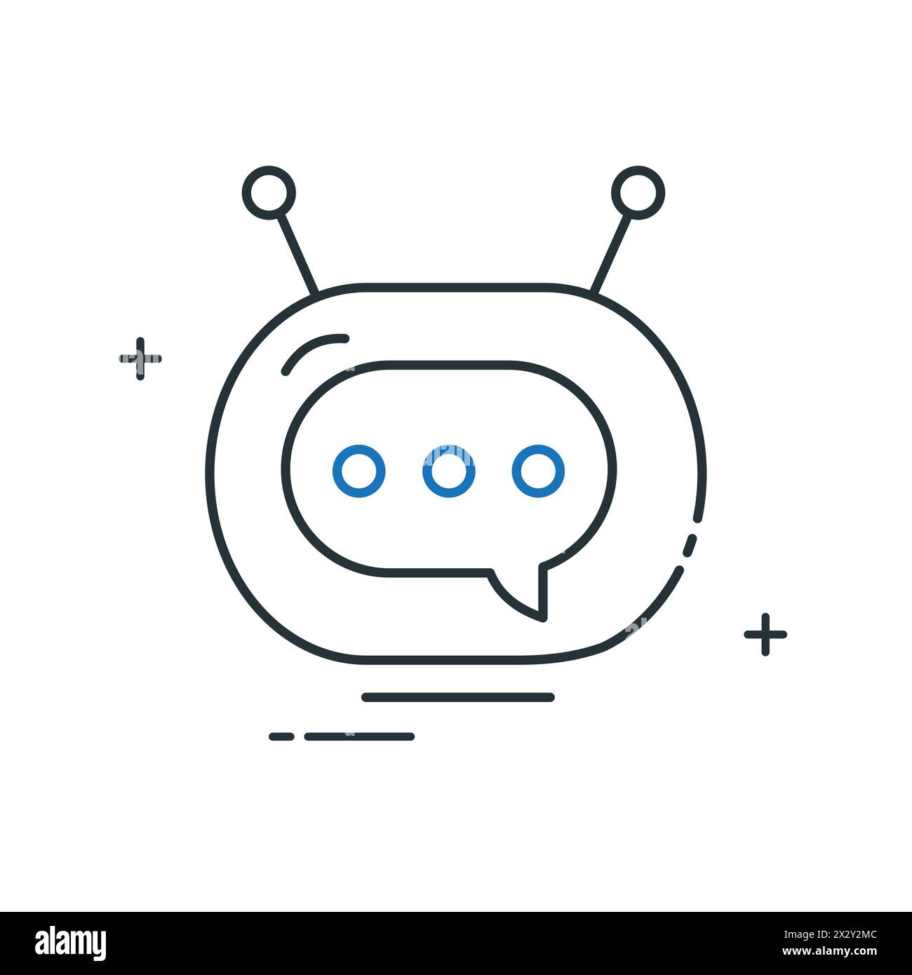 Virtual assistant vector icons hi-res stock photography and images - Alamy