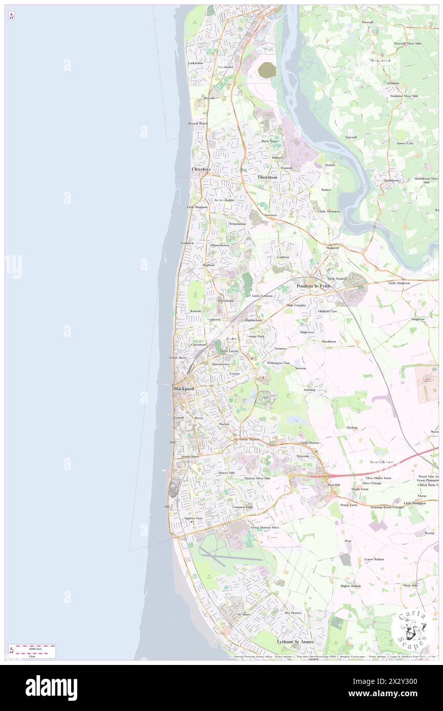 Blackpool, Blackpool, GB, United Kingdom, England, N 53 49' 59'', S 3 1 ...