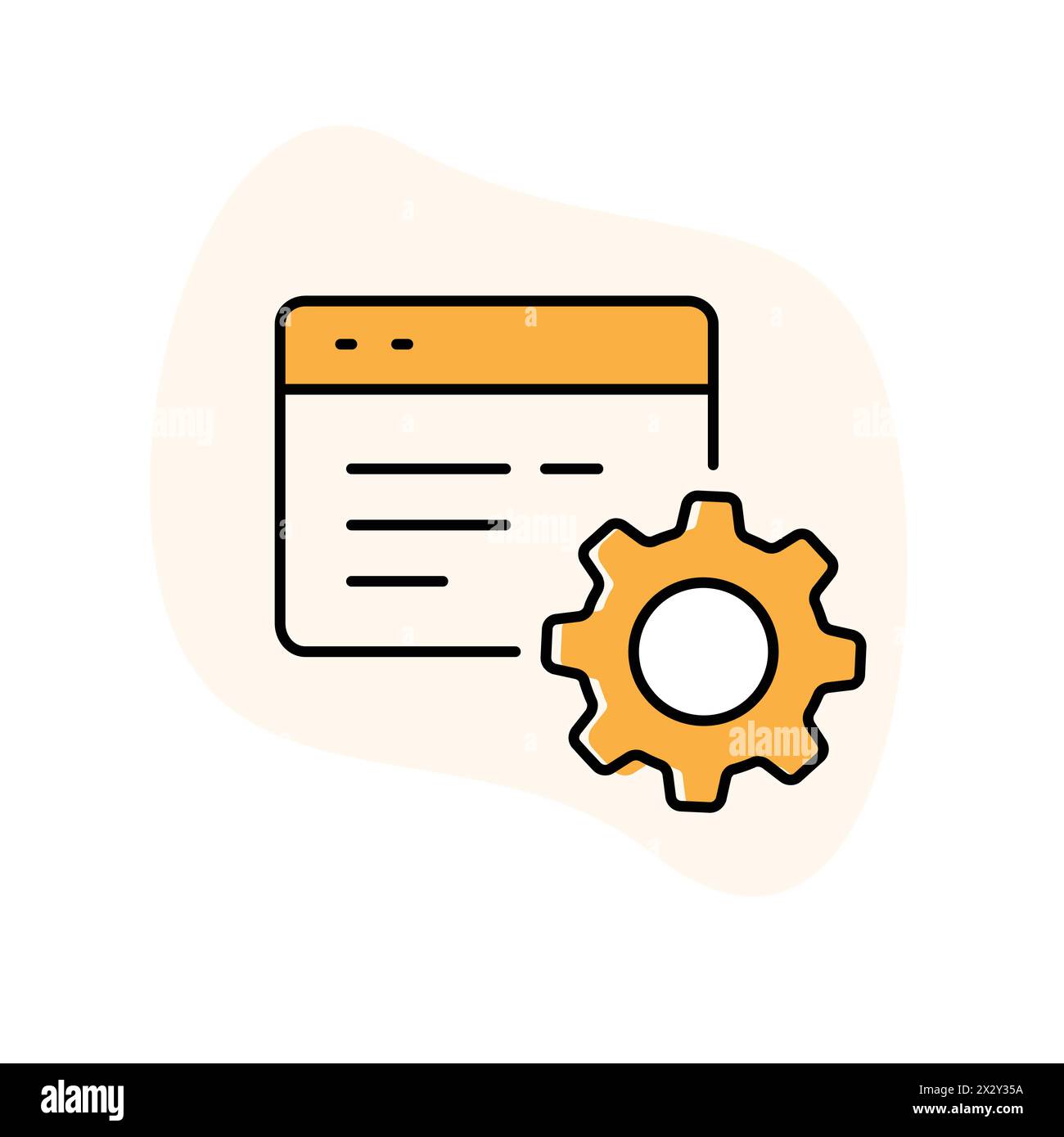 Gathering Data Vector Icon Design Stock Vector Image & Art - Alamy