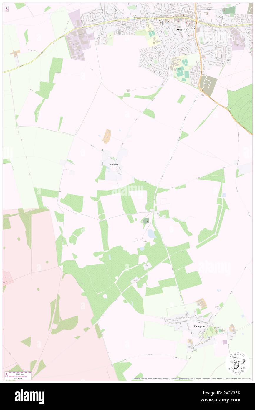 Merton map hi-res stock photography and images - Alamy