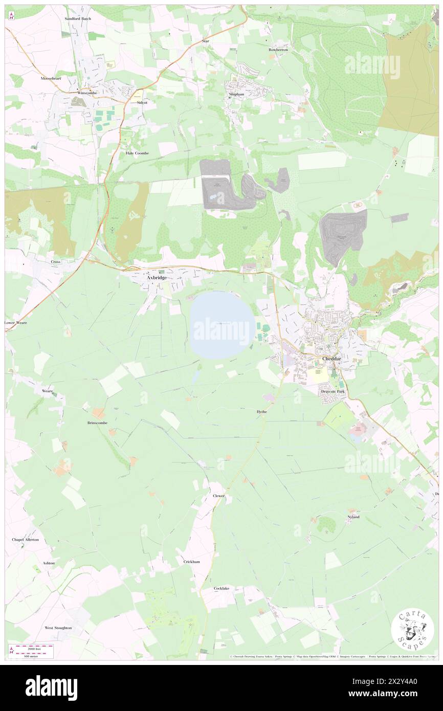 Cheddar map hi-res stock photography and images - Alamy