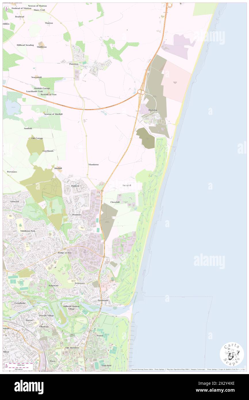 Berryhill, Aberdeen City, GB, United Kingdom, Scotland, N 57 12' 10 ...