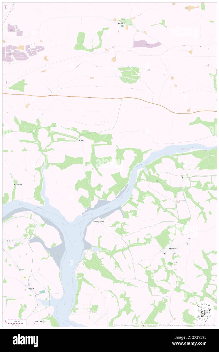 Map of picton hi-res stock photography and images - Alamy