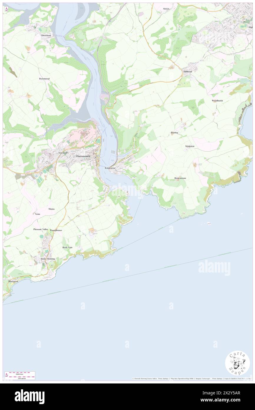Dartmouth Artillery Castle, Devon, GB, United Kingdom, England, N 50 20 ...