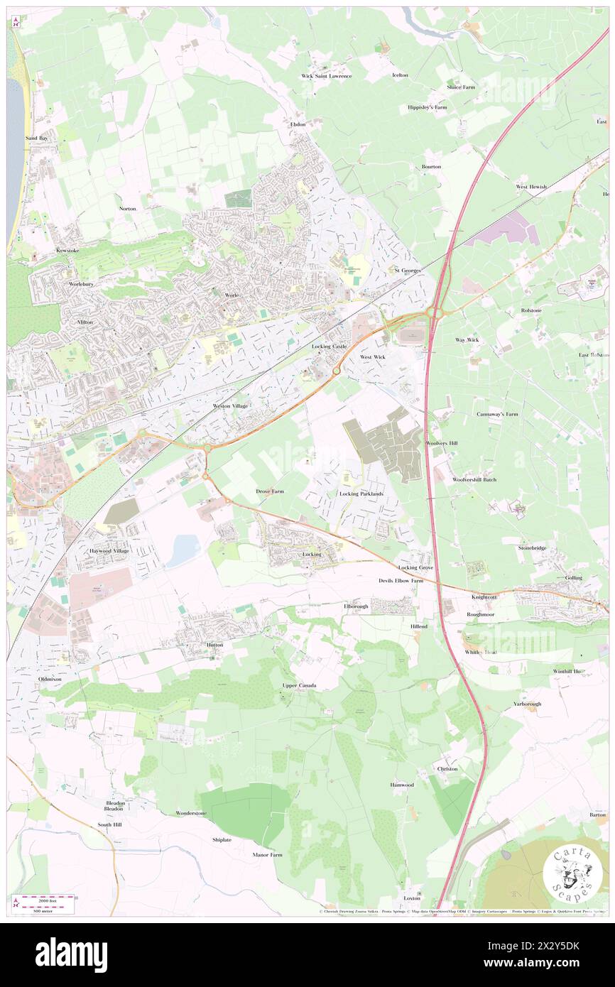 Locking Castle, North Somerset, GB, United Kingdom, England, N 51 20 ...