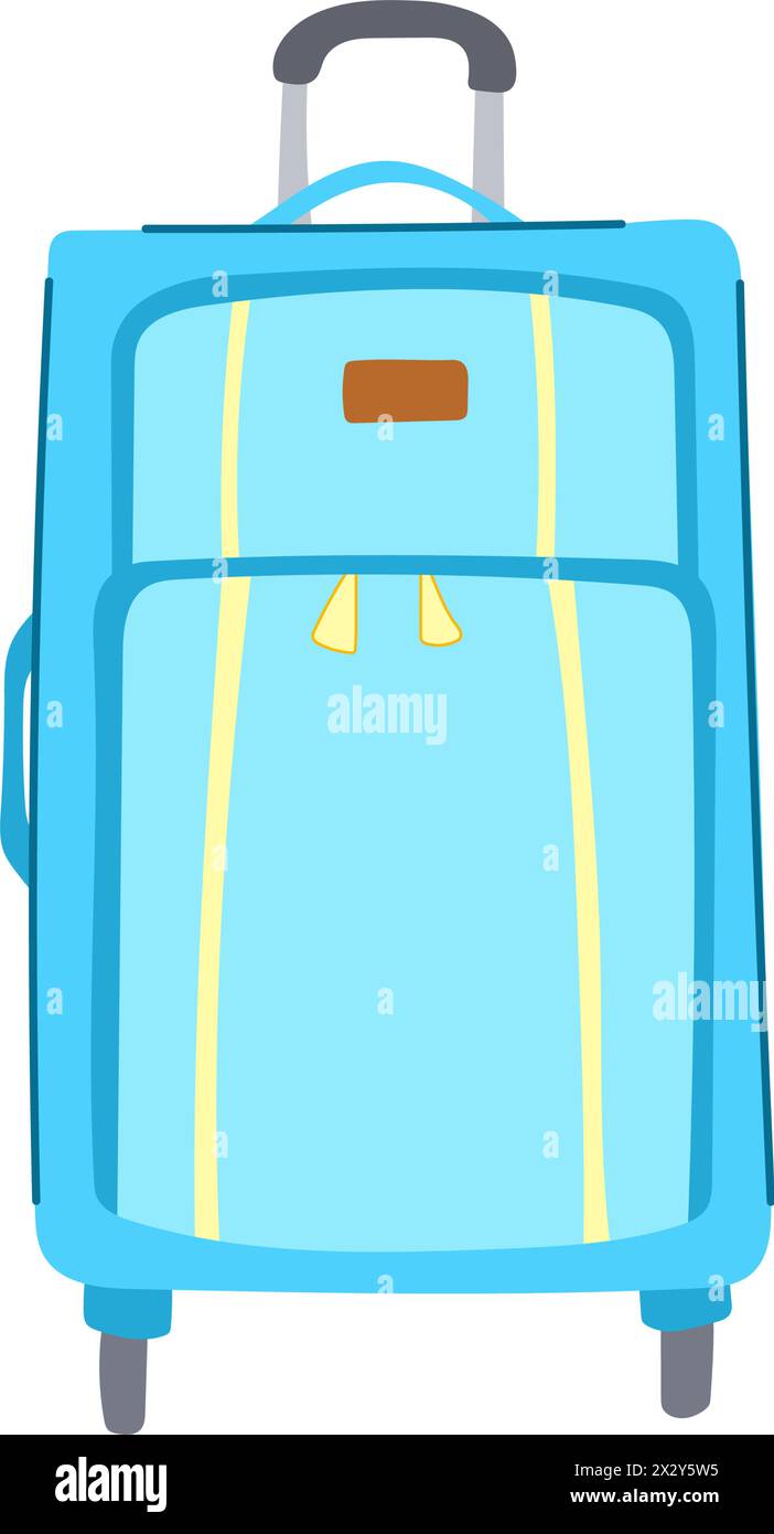 on suitcase cartoon vector illustration Stock Vector Image & Art - Alamy