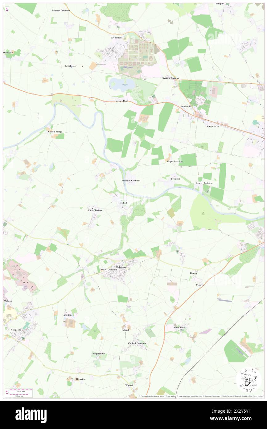 Eaton Camp, Herefordshire, GB, United Kingdom, England, N 52 2' 57'', S ...