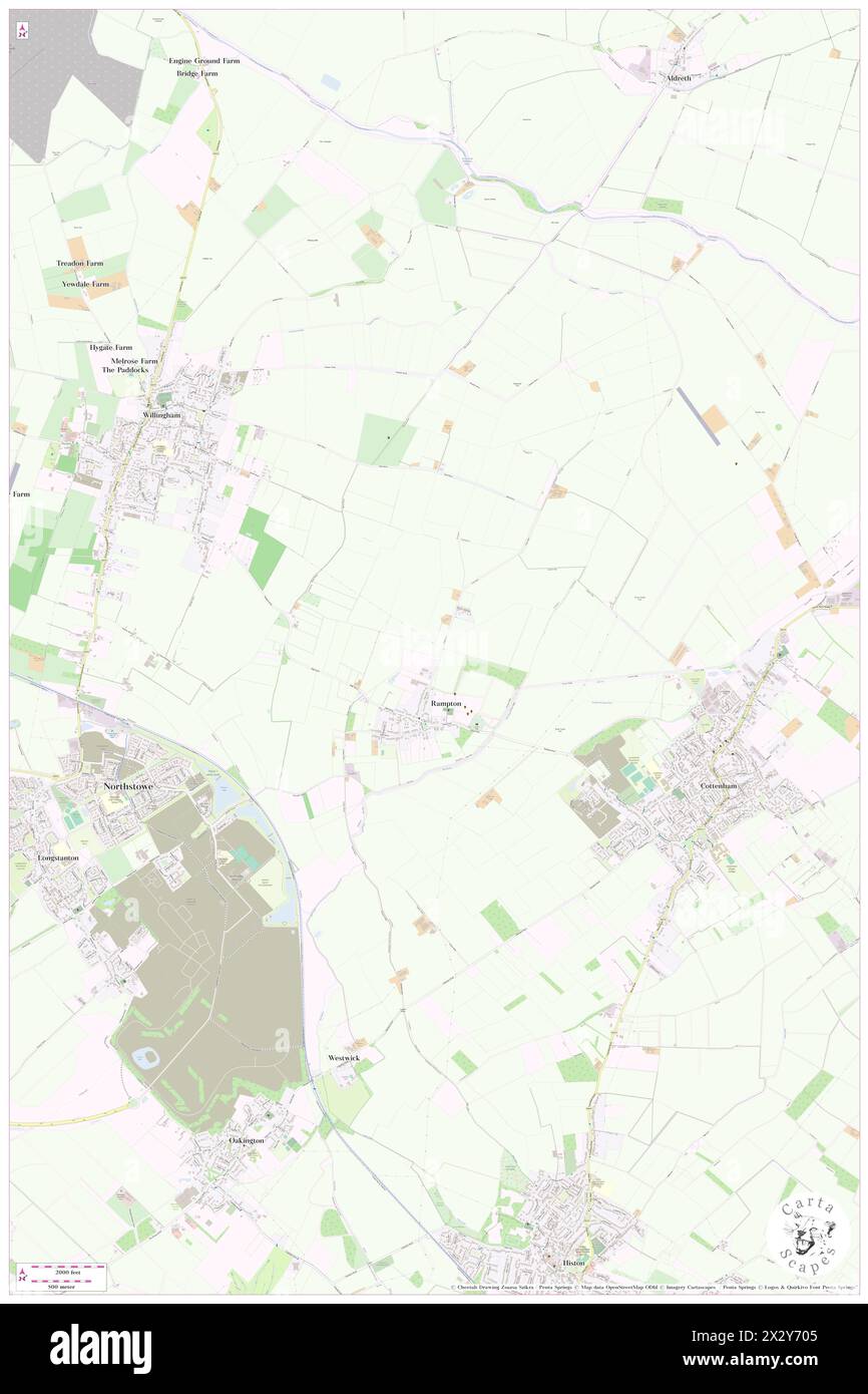 Rampton, Cambridgeshire, GB, United Kingdom, England, N 52 17' 29'', N ...