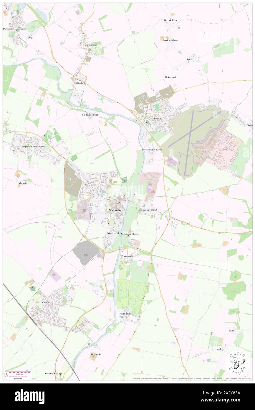 Wallingford England Map