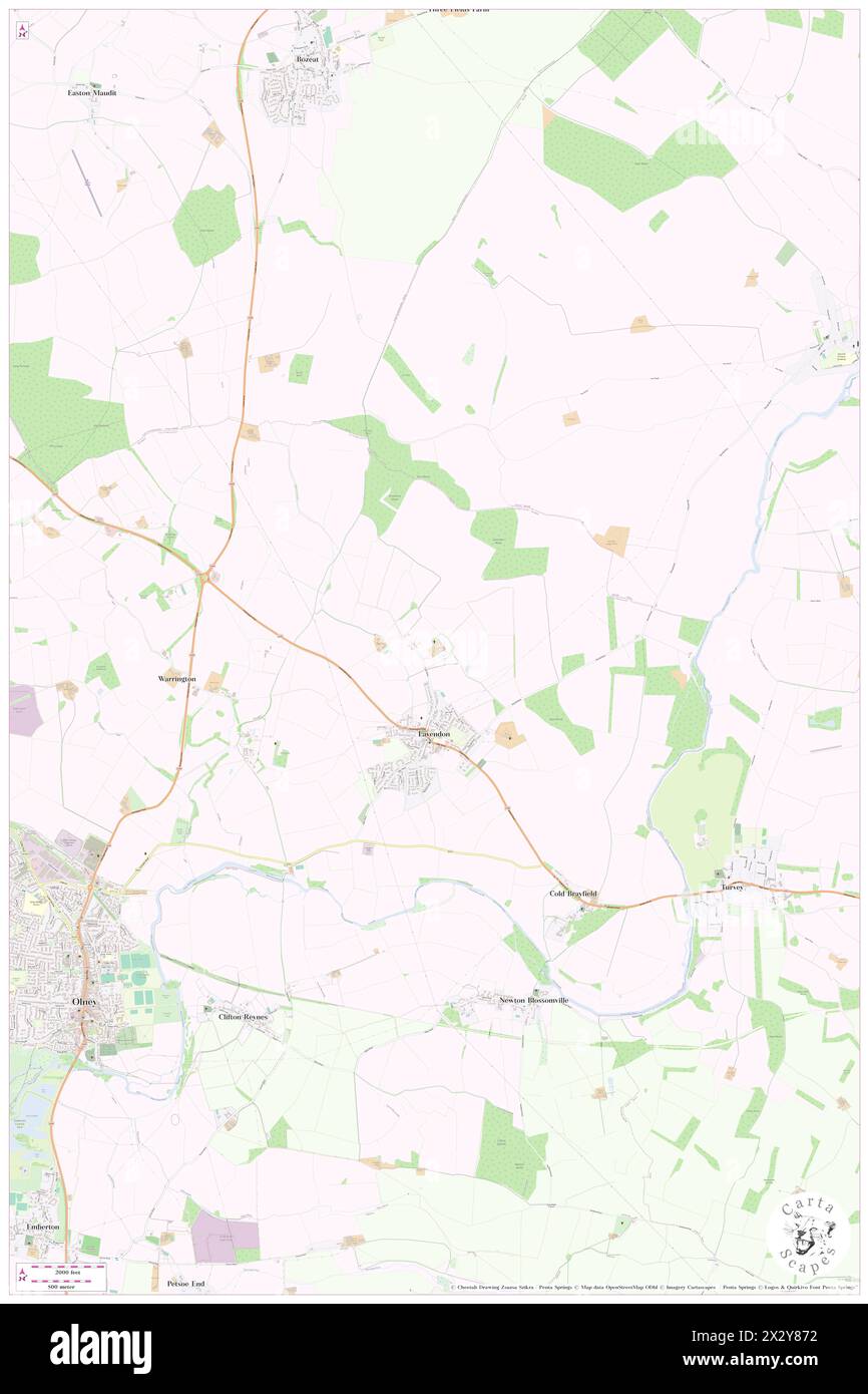 Lavendon Castle, Milton Keynes, GB, United Kingdom, England, N 52 10 ...