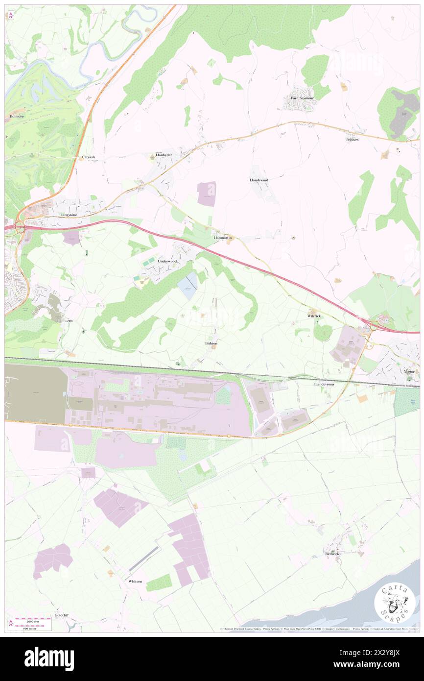 Bishton Castle, Newport, GB, United Kingdom, Wales, N 51 35' 17'', S 2 ...