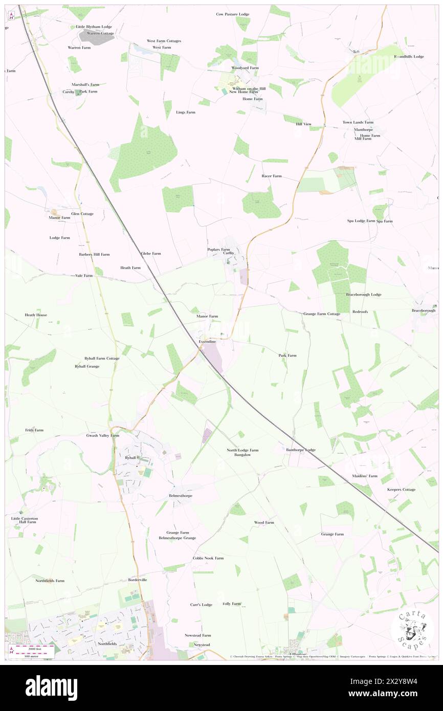 Essendine castle hi-res stock photography and images - Alamy