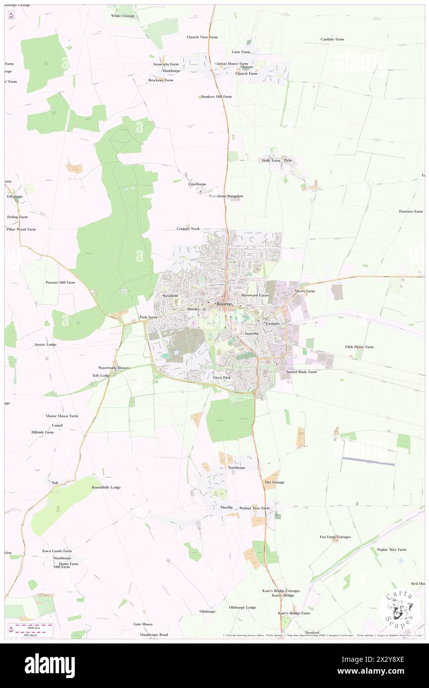 Bourne Castle, Lincolnshire, GB, United Kingdom, England, N 52 45' 56 ...