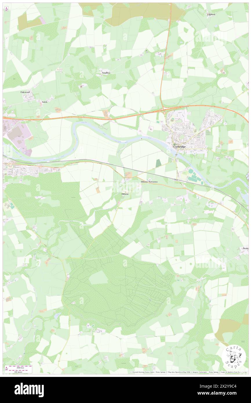 Dilston Castle, Northumberland, GB, United Kingdom, England, N 54 57 ...