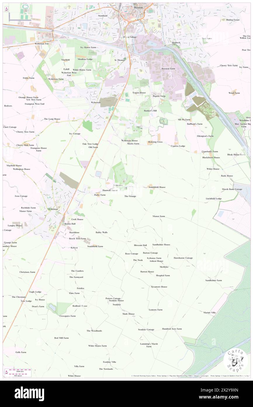 Frampton Castle, Lincolnshire, GB, United Kingdom, England, N 52 55' 58 ...